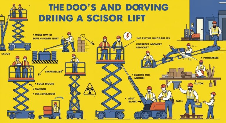 Can We Drive Scissor Lift While Elevated | Scissor Lift Safety