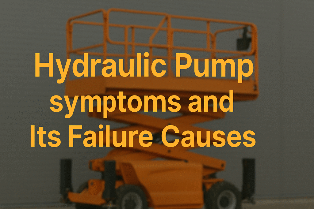 Hydraulic Pump symptoms in Scissor Lifts & its Failure Causes